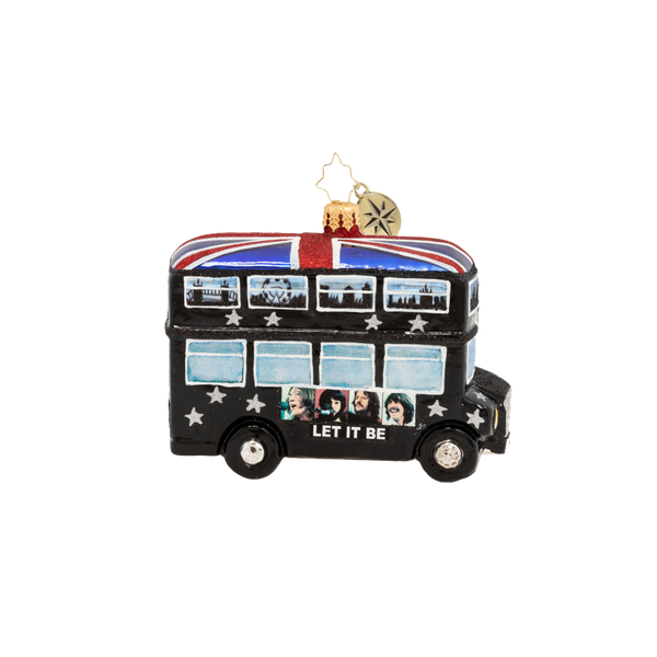 The Beatles X Christopher Radko Let It Be Christmas Ornament The