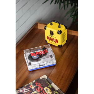 The Beatles x Crosley 3" Bluetooth Turntable Player with Carrying Case ...