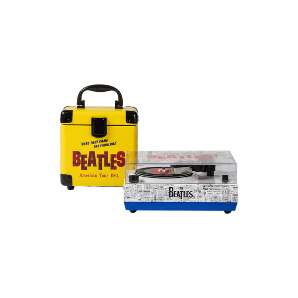 The Beatles x Crosley 3" Bluetooth Turntable Player with Carrying Case ...