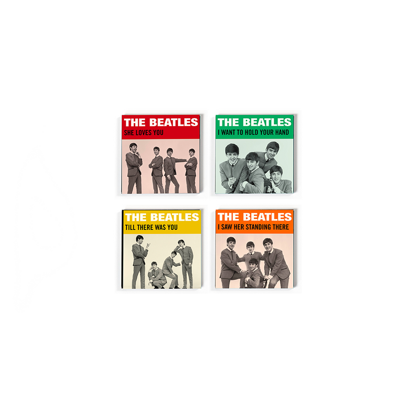 The Beatles x Crosley 3" Bluetooth Turntable Player with Carrying Case ...