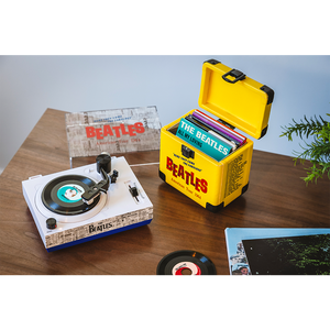 The Beatles x Crosley 3" Bluetooth Turntable Player with Carrying Case ...