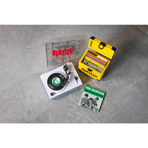 The Beatles x Crosley 3" Bluetooth Turntable Player with Carrying Case ...