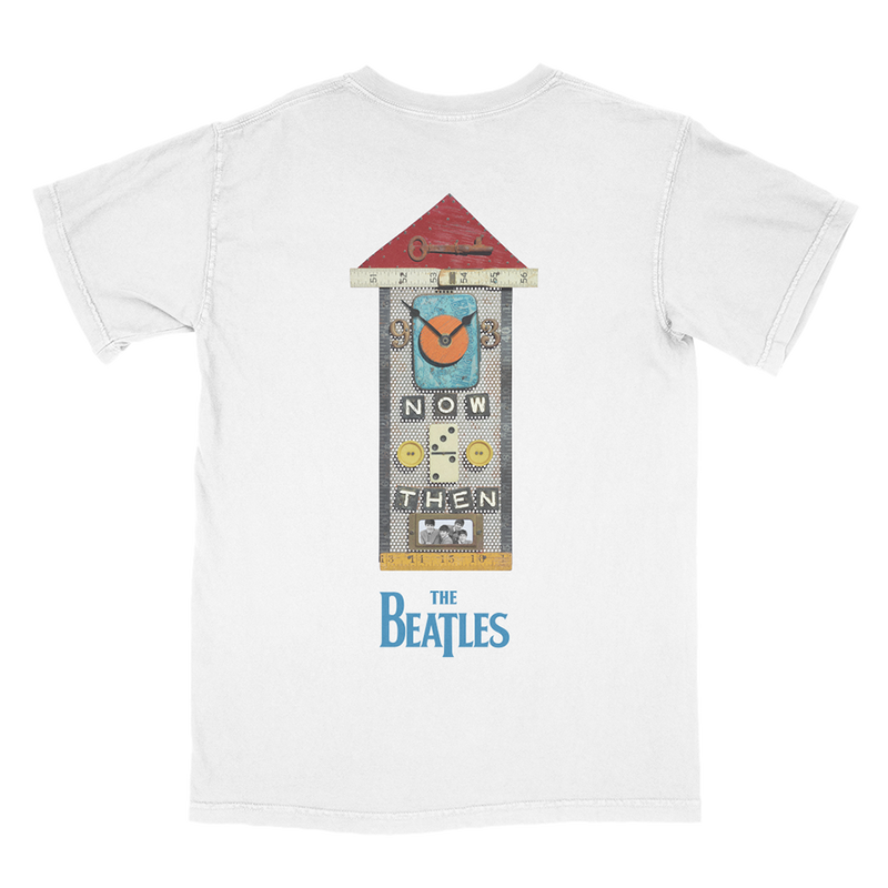 Now and Then Clock T-Shirt - The Beatles Official Store