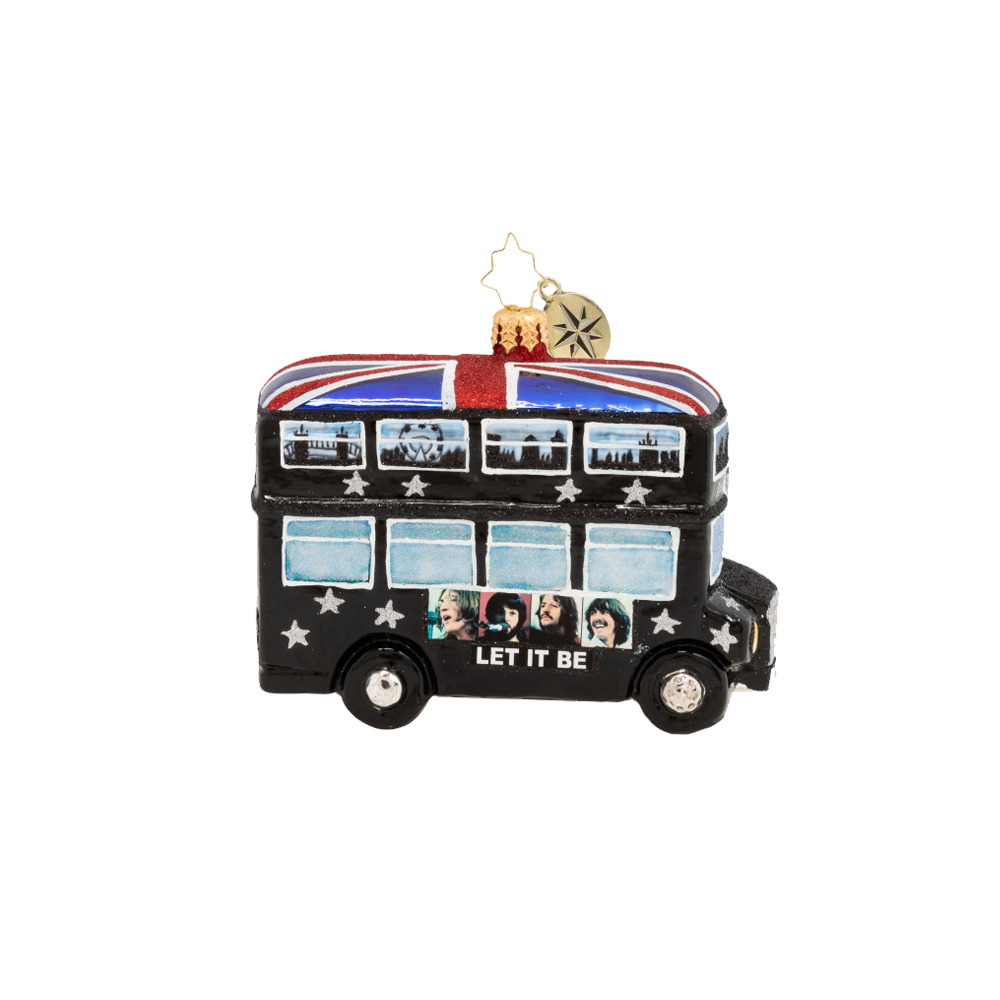 The Beatles X Christopher Radko Let It Be Christmas Ornament The