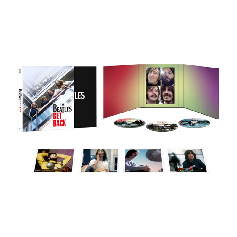 The Beatles: Get Back 3-Disc Blu-Ray Collector's Edition - The Beatles Official Store