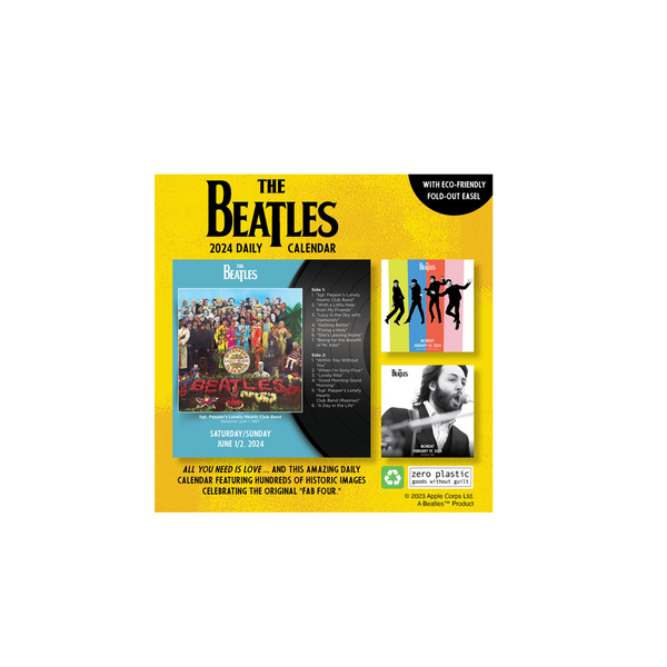 The Beatles 2024 Daily Desktop Calendar - The Beatles Official Store