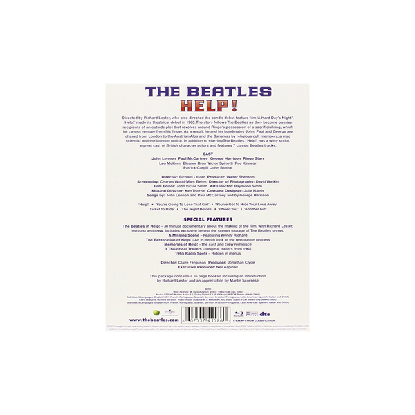 Help! Blu-Ray - The Beatles Official Store