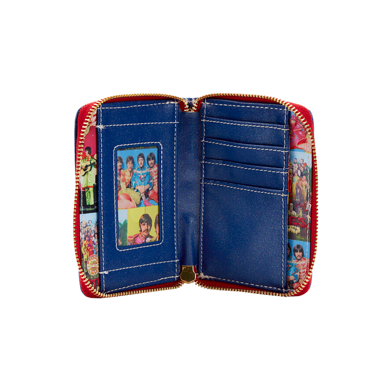 The Beatles x Loungefly Sgt. Pepper's Zip-Around Wallet - The Beatles ...